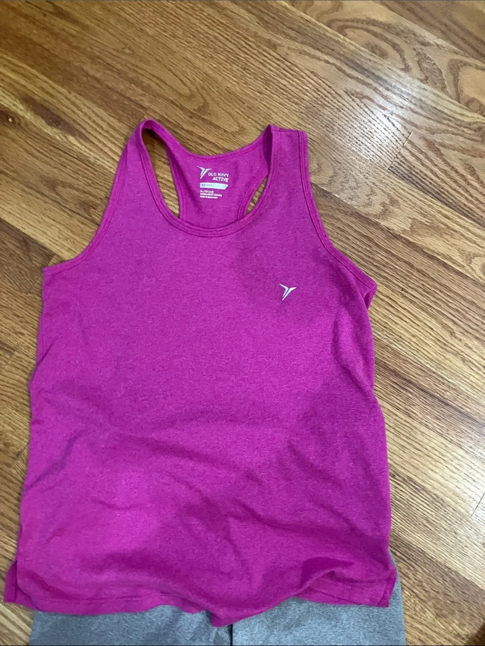 Old Navy | Bottoms | Old Navy Active Girls Pink Tank And Gray Ankle ...